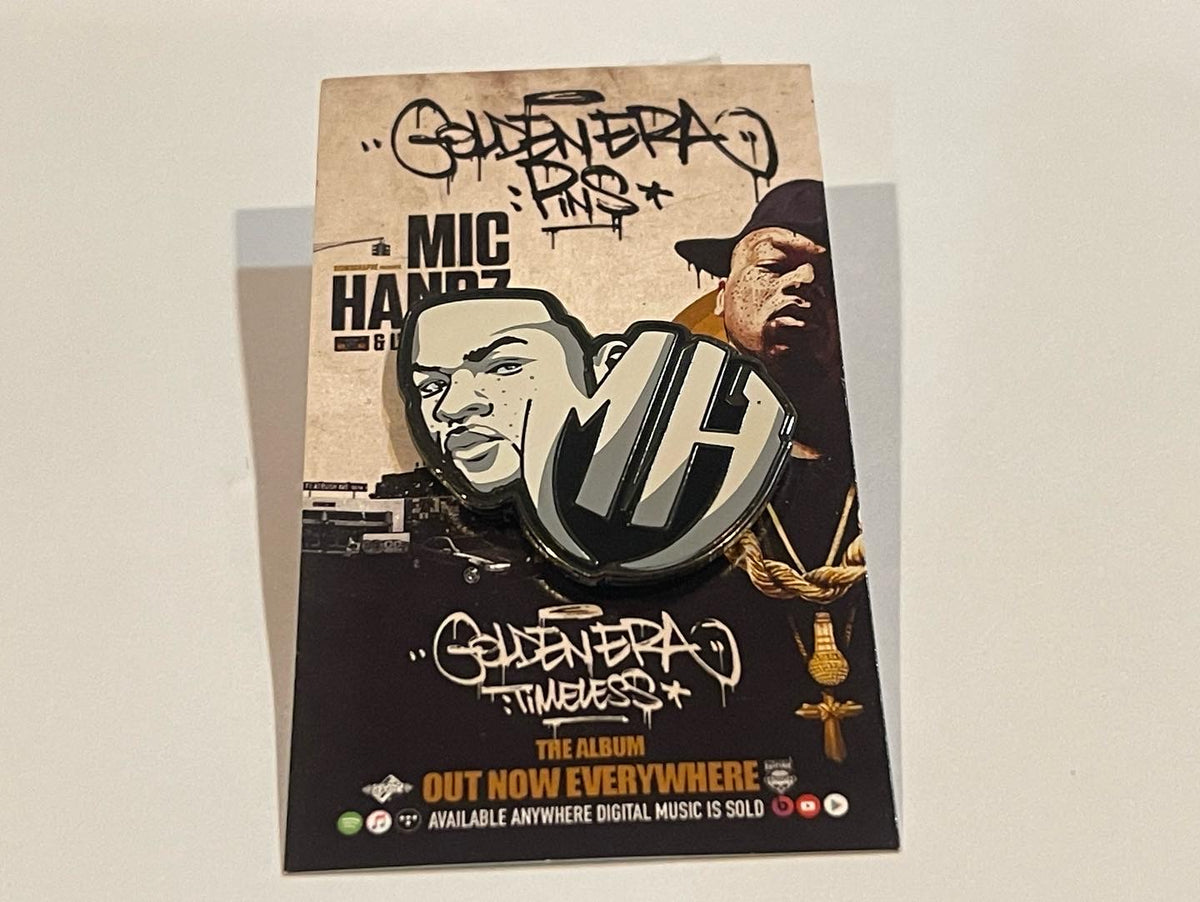 Mic Handz Classic Metal Logo Pin – Faction 43