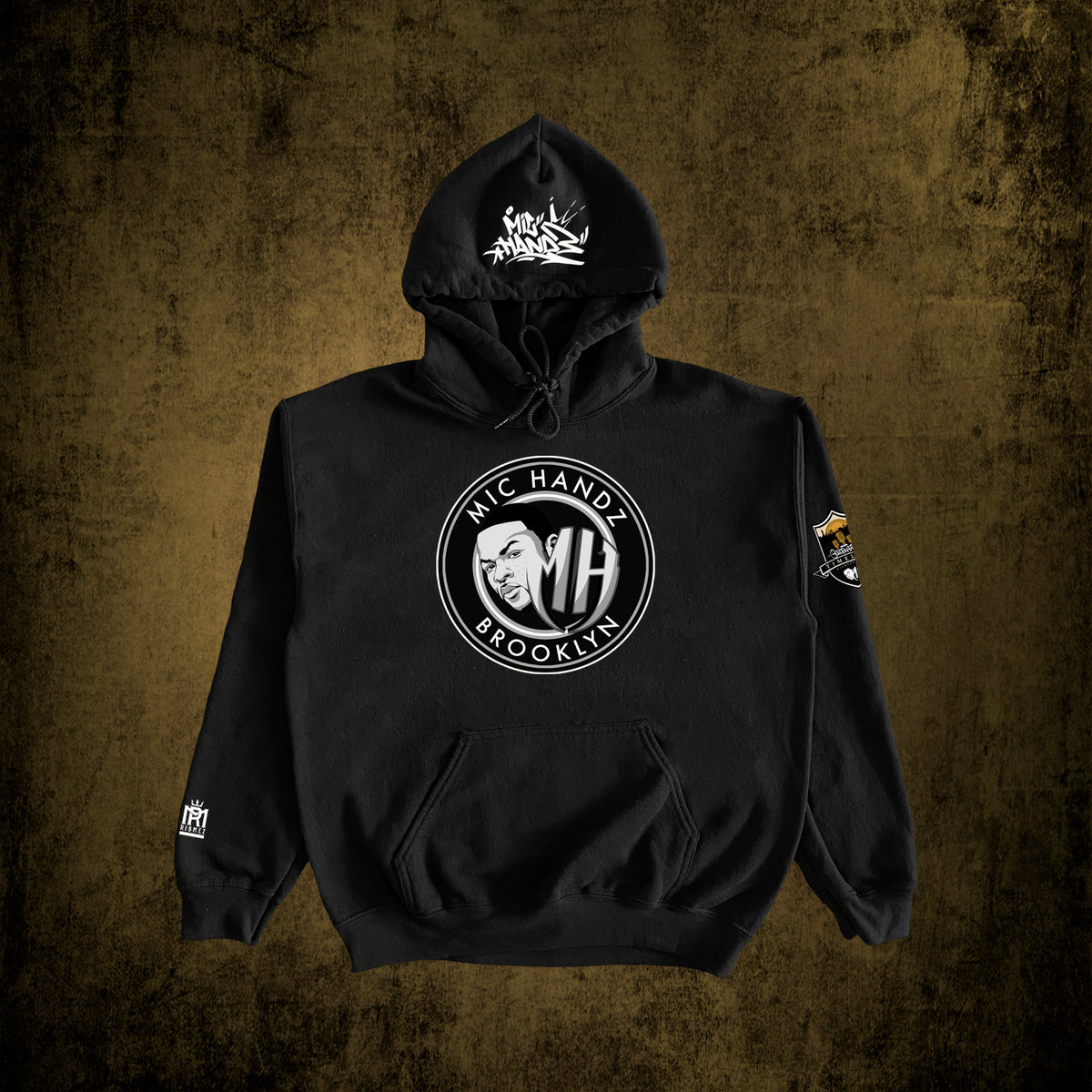 MIC HANDZ LOGO “GET” HOODIE (Embroidered) – Faction 43